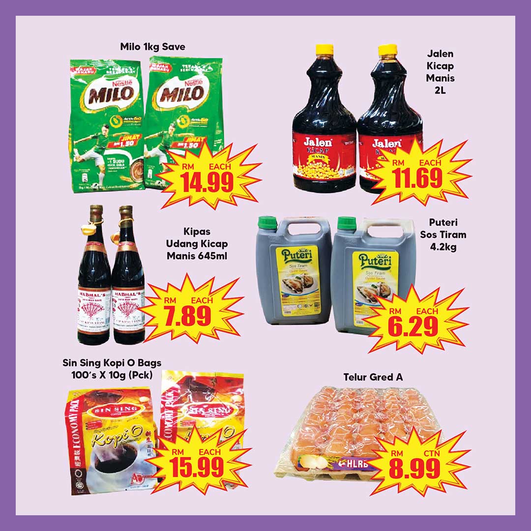 Tawaran hebat menanti anda di Jasin Family Store! - Family Store Melaka