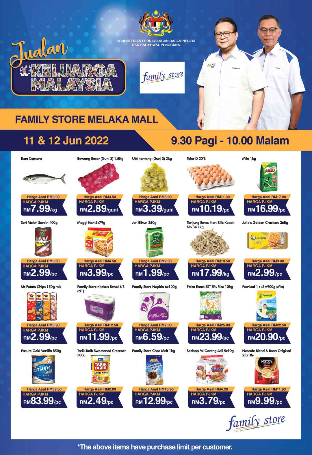 Program Jualan Keluarga Malaysia - Family Store Melaka