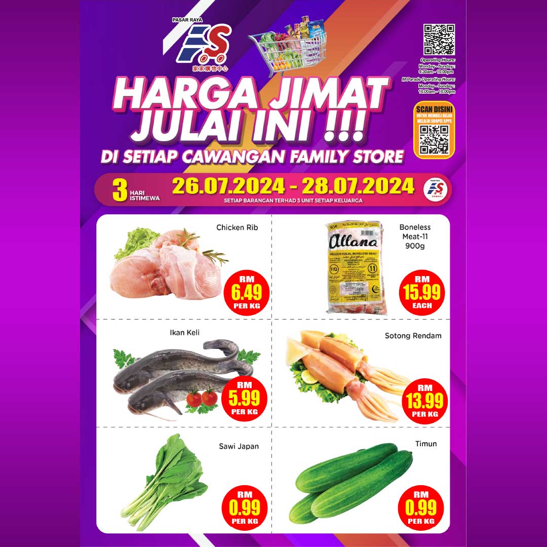 Harga Jimat di semua Family Store Melaka! 🎉 - Family Store Melaka