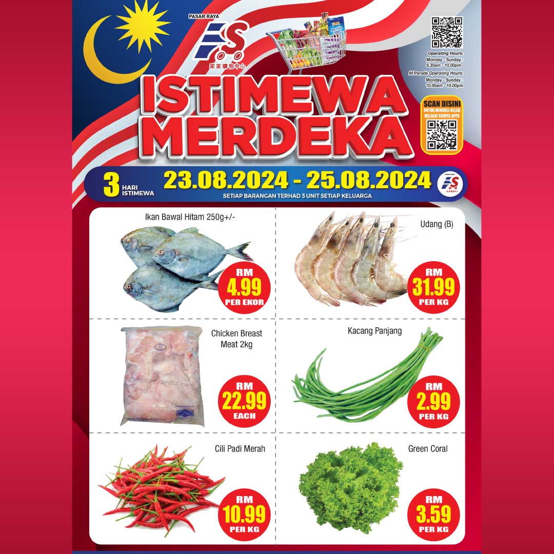 JUALAN ISTIMEWA MERDEKA 2024 - Family Store Melaka